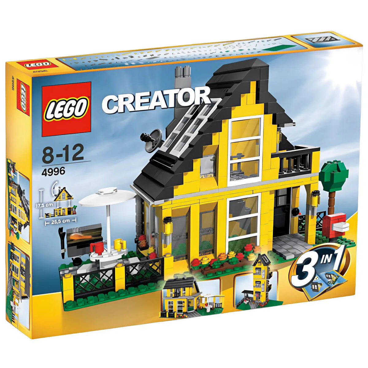 LEGO Creator Beach House Building Set 3 in 1 Series (4996) — Poggers