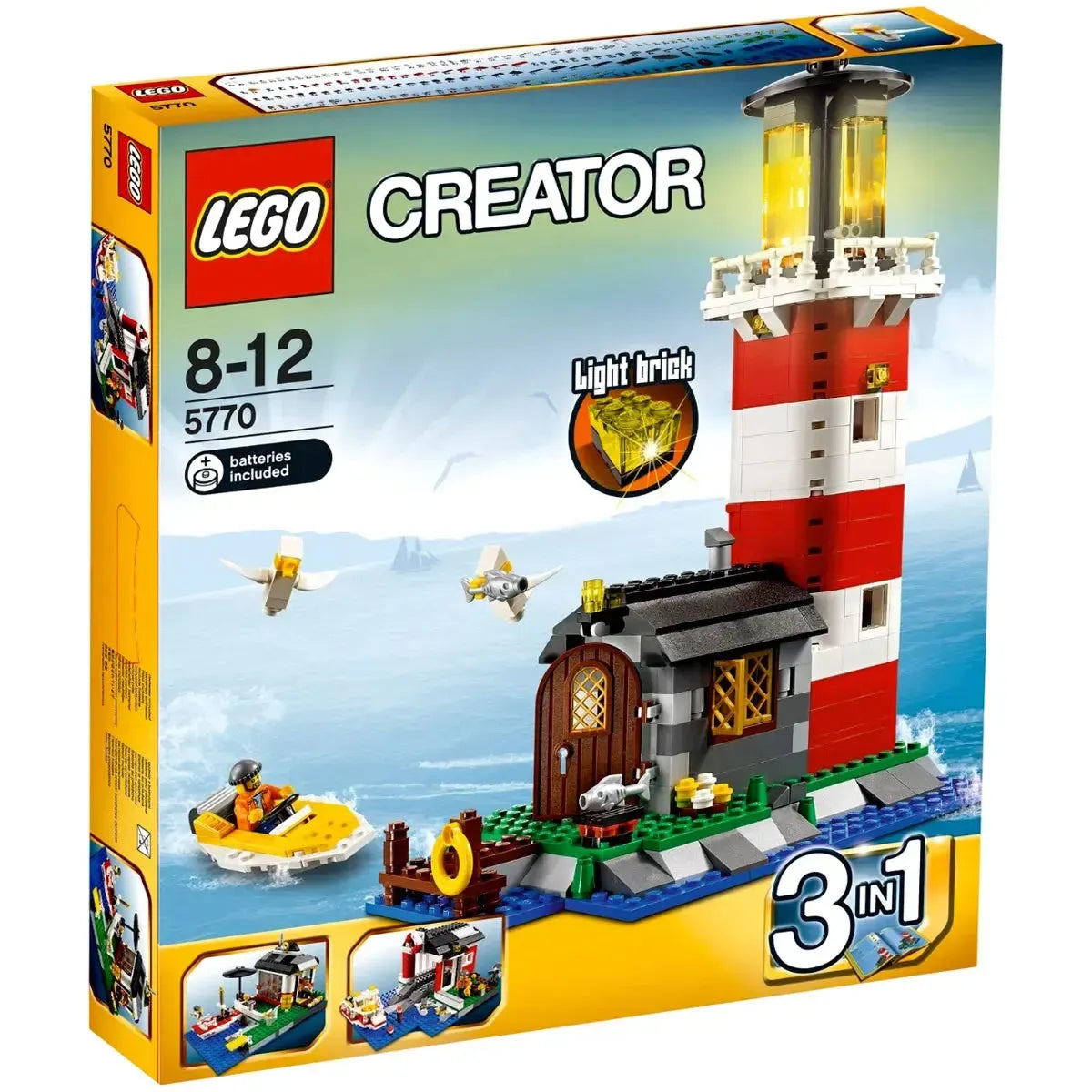 LEGO [Creator]: Lighthouse Island Set - 3 in 1 Series (5770) — Poggers