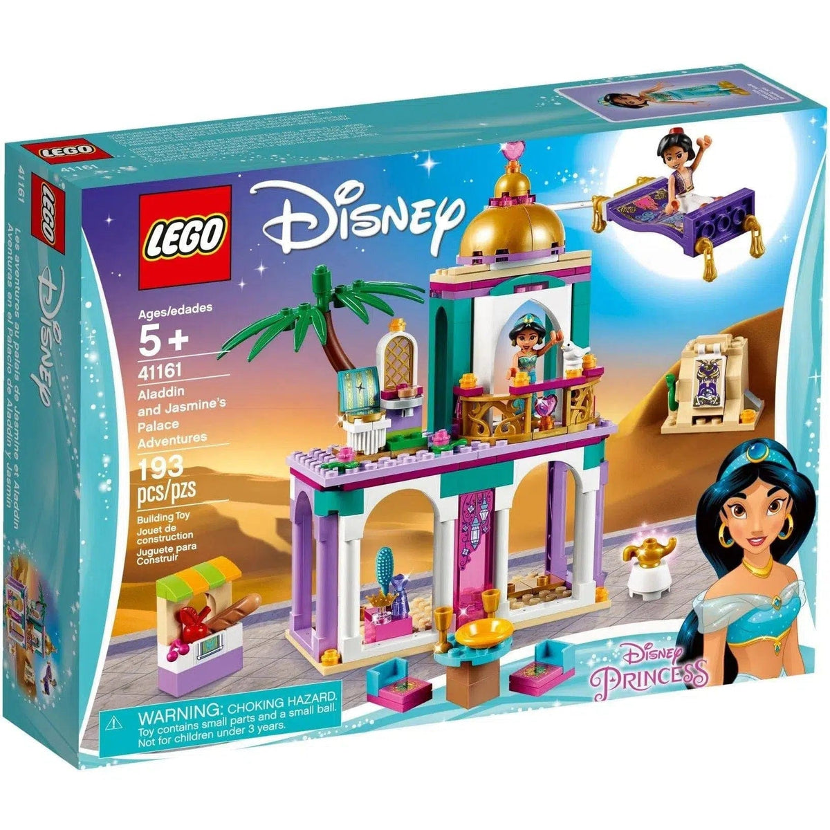 LEGO [Disney] - Aladdin's and Jasmine's Palace Adventures Building Set ...