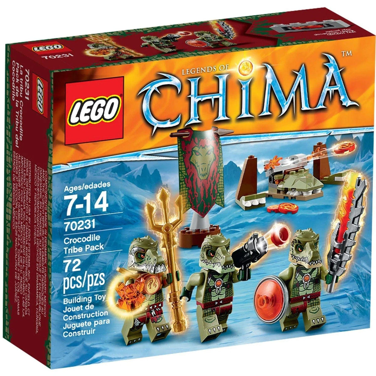 LEGO [Legends of Chima] - Crocodile Tribe Pack Building Set - Tribe Pa ...
