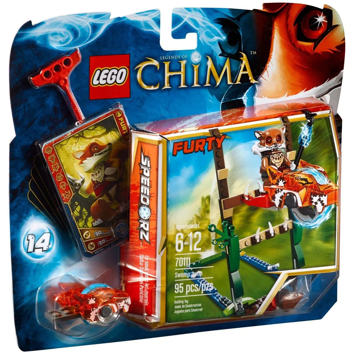 LEGO [Legends of Chima] - Swamp Jump Building Set - Speedorz Series (7 ...