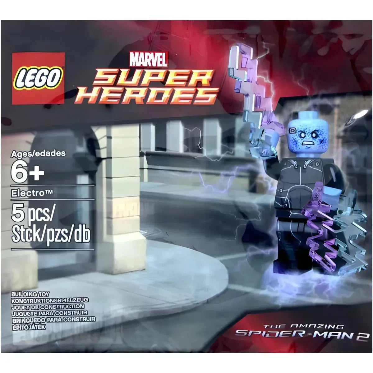 LEGO [Marvel]: Electro Building Set - Promo Series (5002125) — Poggers