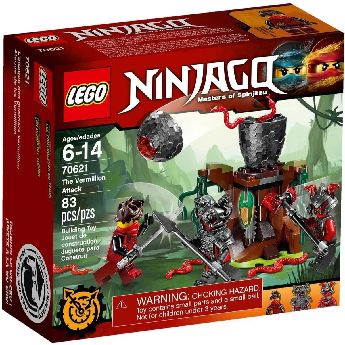 LEGO [Ninjago] - The Vermillion Attack Building Set - The Hands of Tim ...