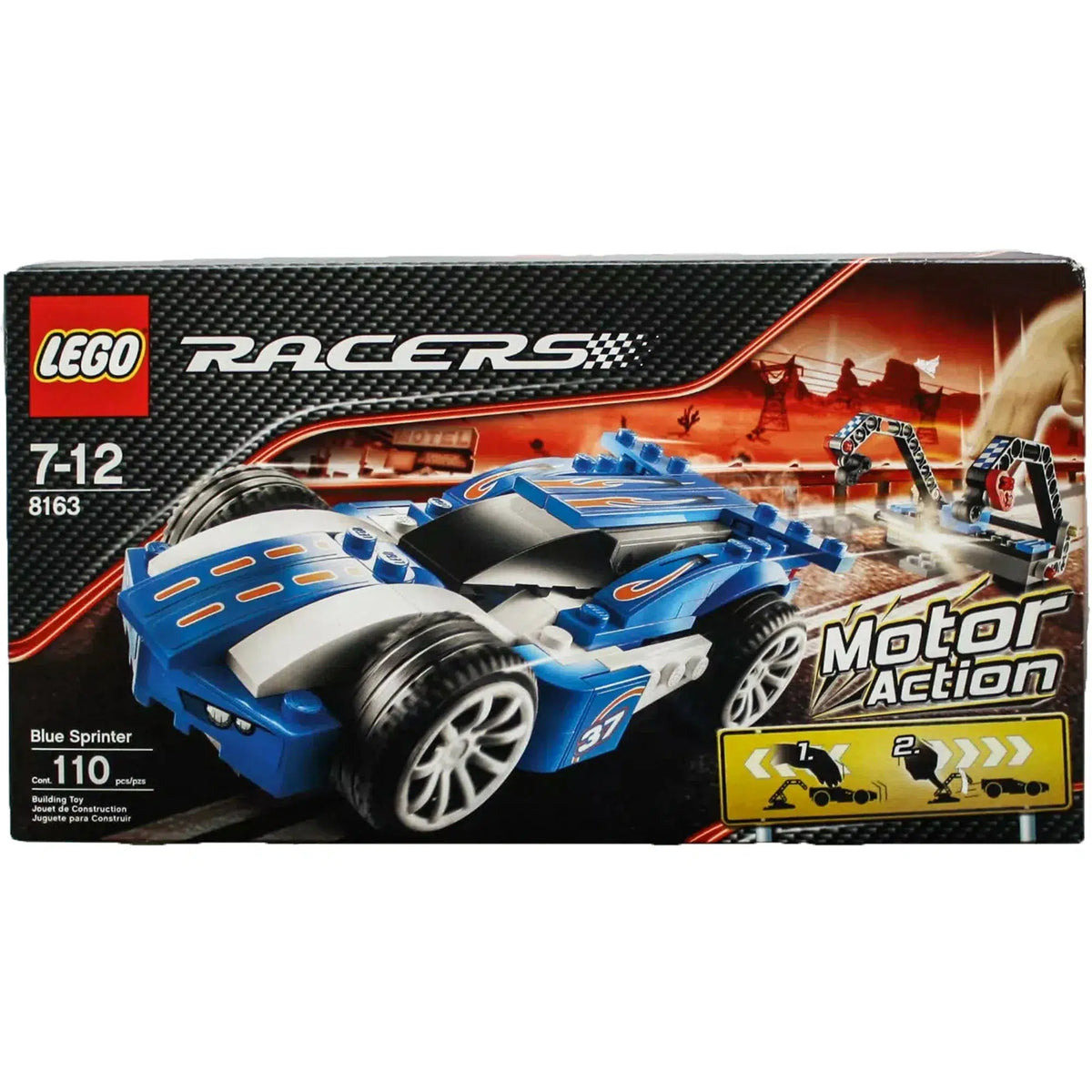 LEGO Racers Blue Sprinter Building Set Power Racers (8163) — Poggers
