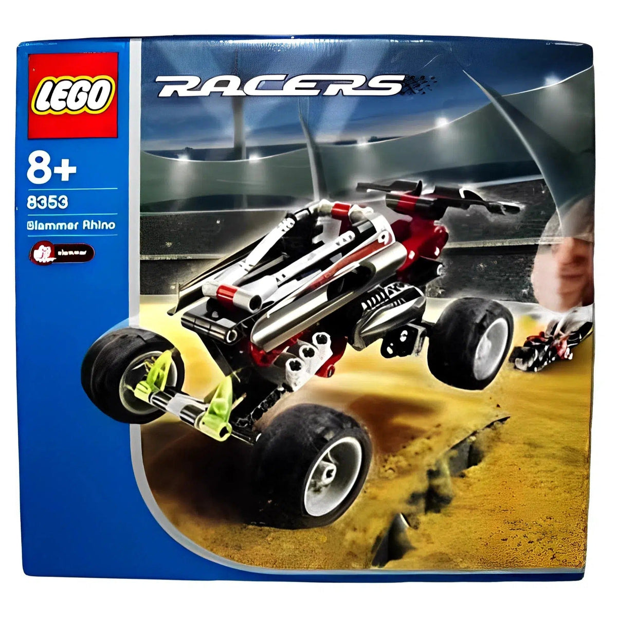 LEGO [Racers] - Slammer Rhino Building Set - Drome Racers Series (8353 ...