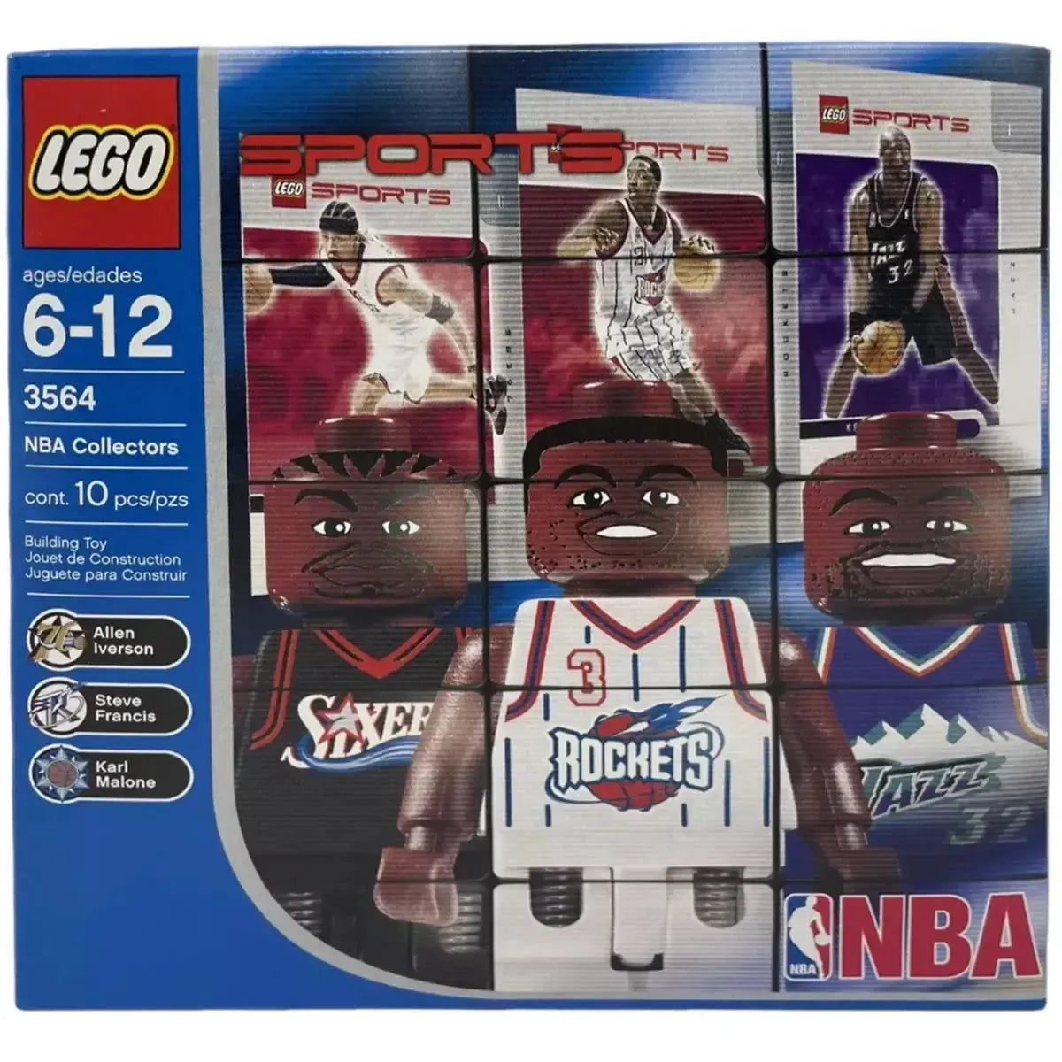 LEGO Sports NBA Collectors #6 Set - Basketball Series (3565) — Poggers