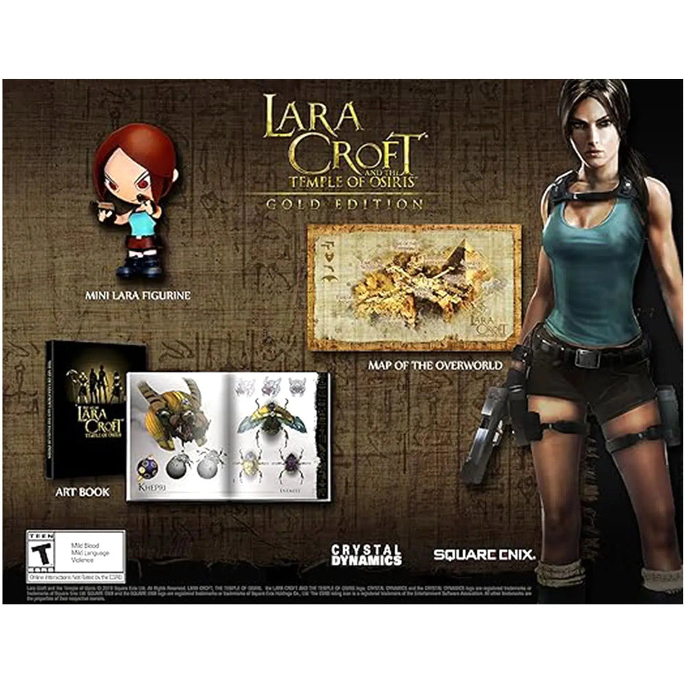 Lara Croft Gold Edition Bundle - Statue, Map & Art Book — Poggers