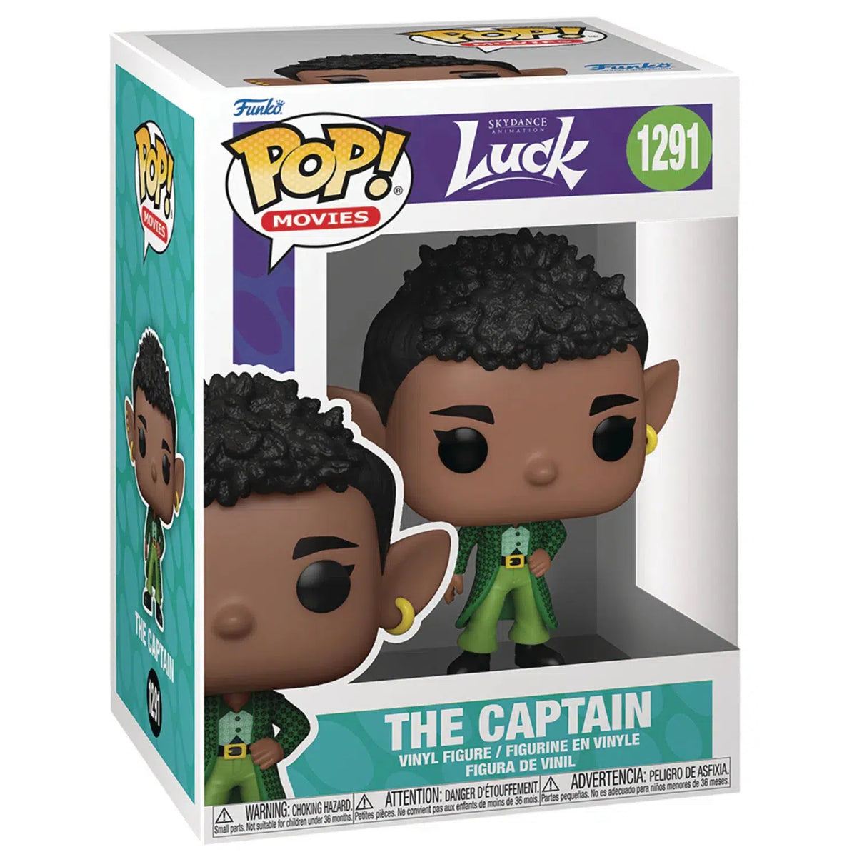 Luck - The Captain Figure (#1291) - Funko - Pop! Movies Series — Poggers