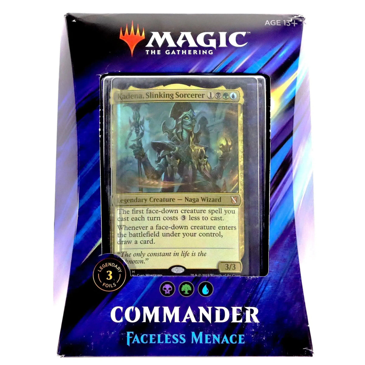 Magic: The Gathering [Commander 2019] - Faceless Menace Commander Deck ...