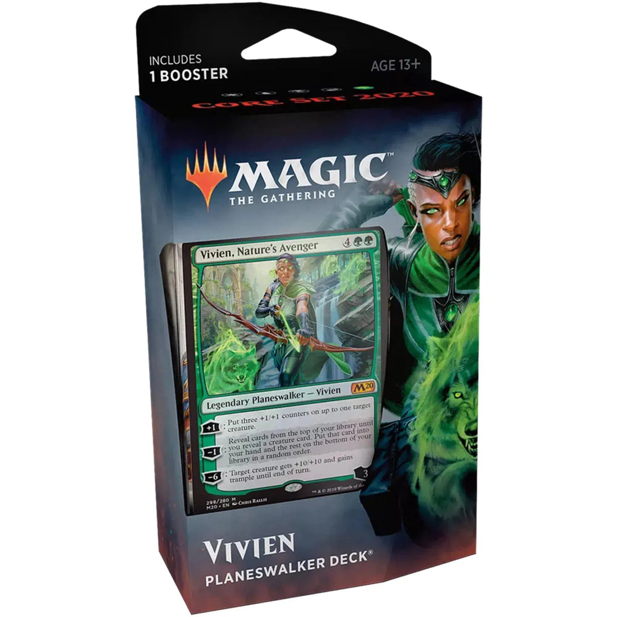 Magic: The Gathering [Core 2020] - Vivien, Nature's Avenger Planeswalk ...