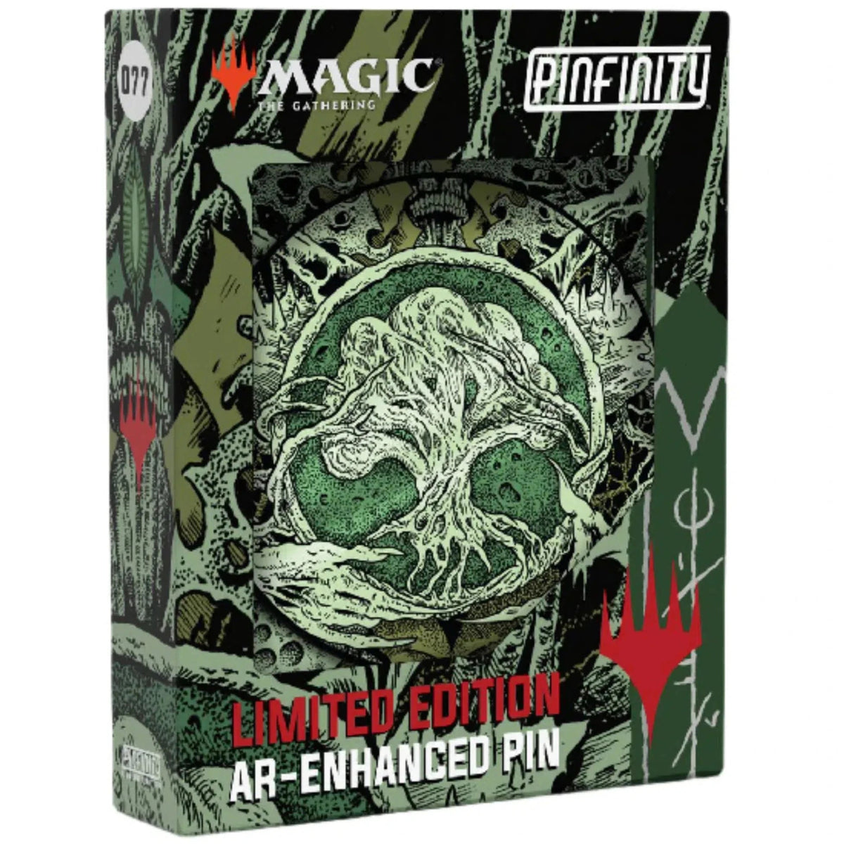 Magic: The Gathering - Phyrexia Infect Green Mana Forest Symbol Pin Ba ...