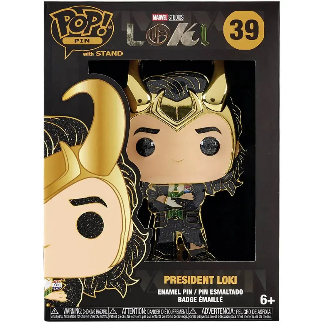 Marvel President Loki Pin Badge - Funko Pop! Pin Series (39) — Poggers