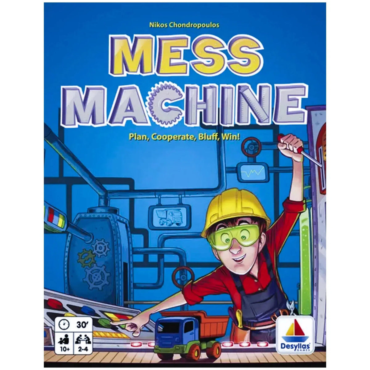 Mess Machine - Puzzle Factory Board Game (2-4 players, 10+) — Poggers