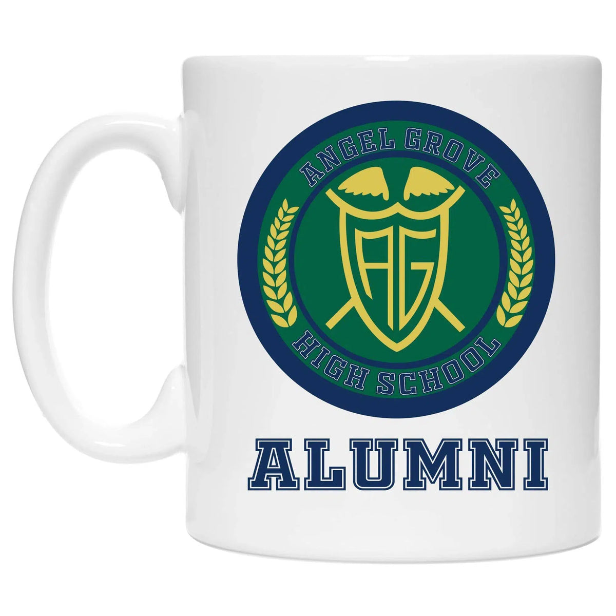 Mighty Morphin Power Rangers - Angel Grove High School Alumni Mug (11 ...