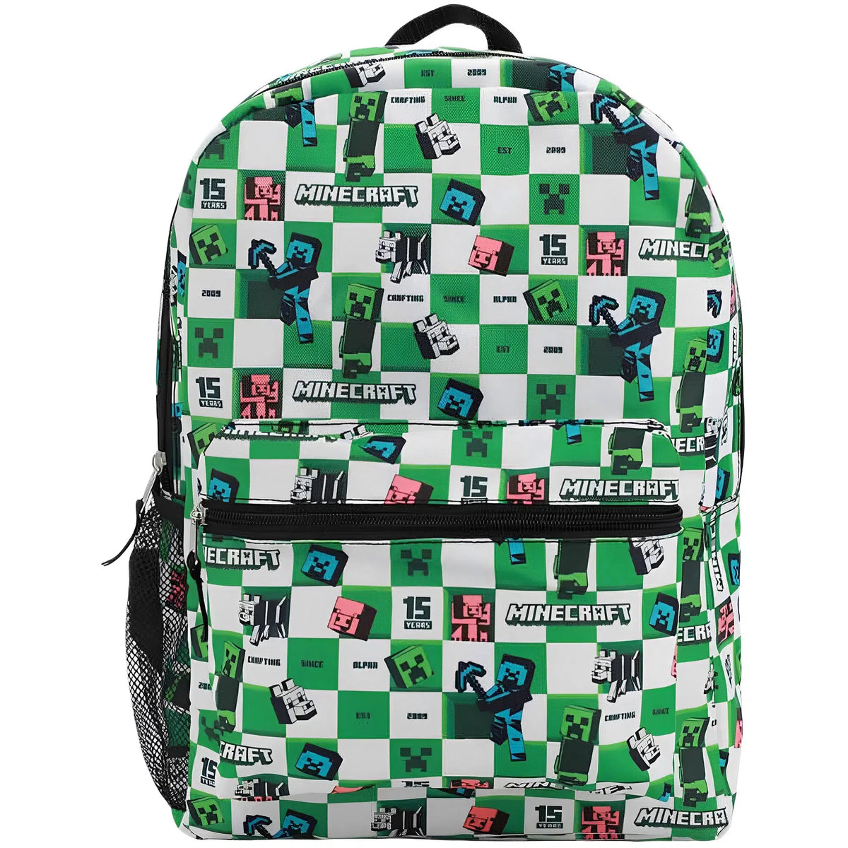 Minecraft Steve & Mobs Kids Backpack All Over Print — Poggers
