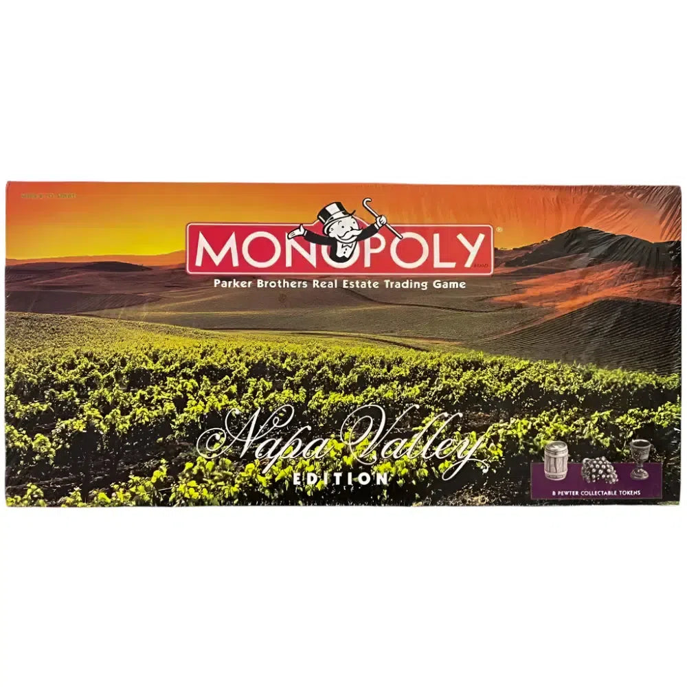 Monopoly: Napa Valley Edition - Wine Board Game (2-6, 8+) — Poggers