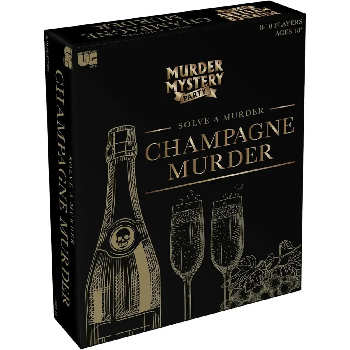 Murder Mystery: The Champagne Murder - Board Game (8-10, 18+) — Poggers