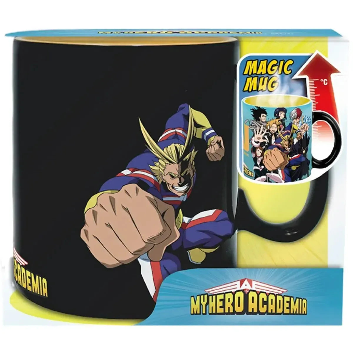 My Hero Academia - All Might Heat-Change Mug 16 oz. ABYstyle — Poggers
