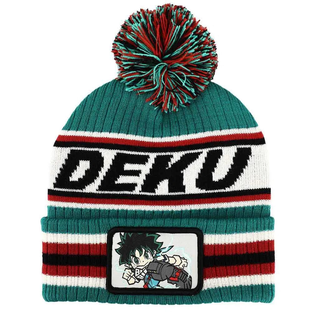My Hero Academia - Deku Pom Beanie Hat - Bioworld — Poggers