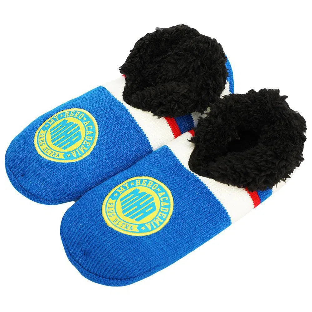 My Hero Academia - MHA "Plus Ultra" Fuzzy Footie Slipper Socks - Biowo ...