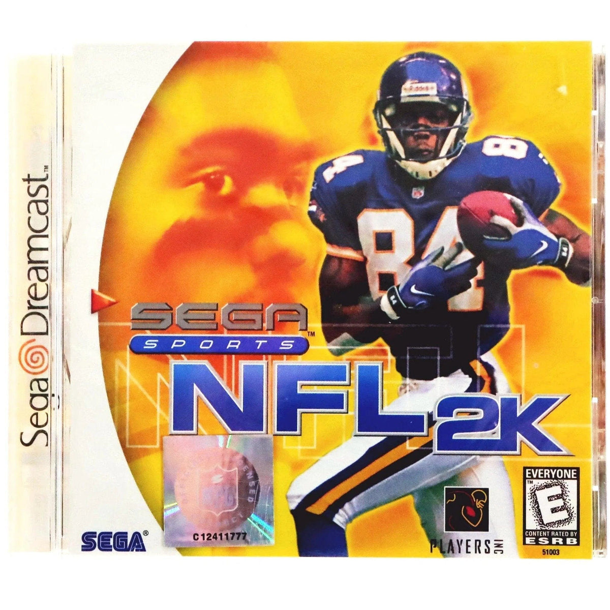 NFL 2K - Sega Dreamcast — Poggers