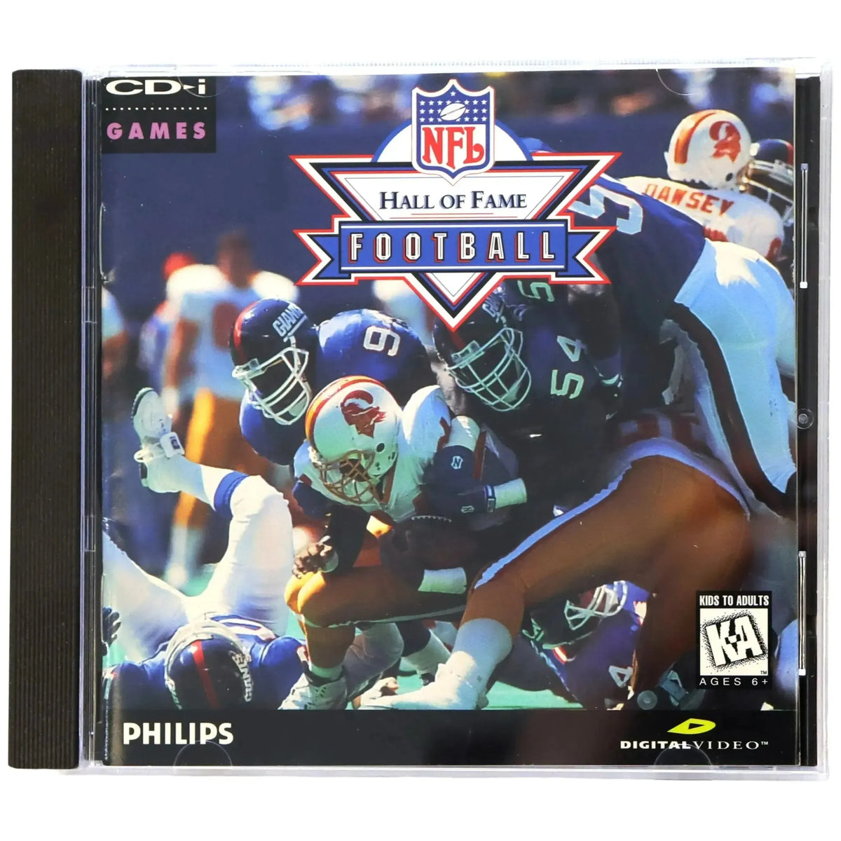 NFL Hall of Fame Football - Philips CD-i Game (1994) — Poggers