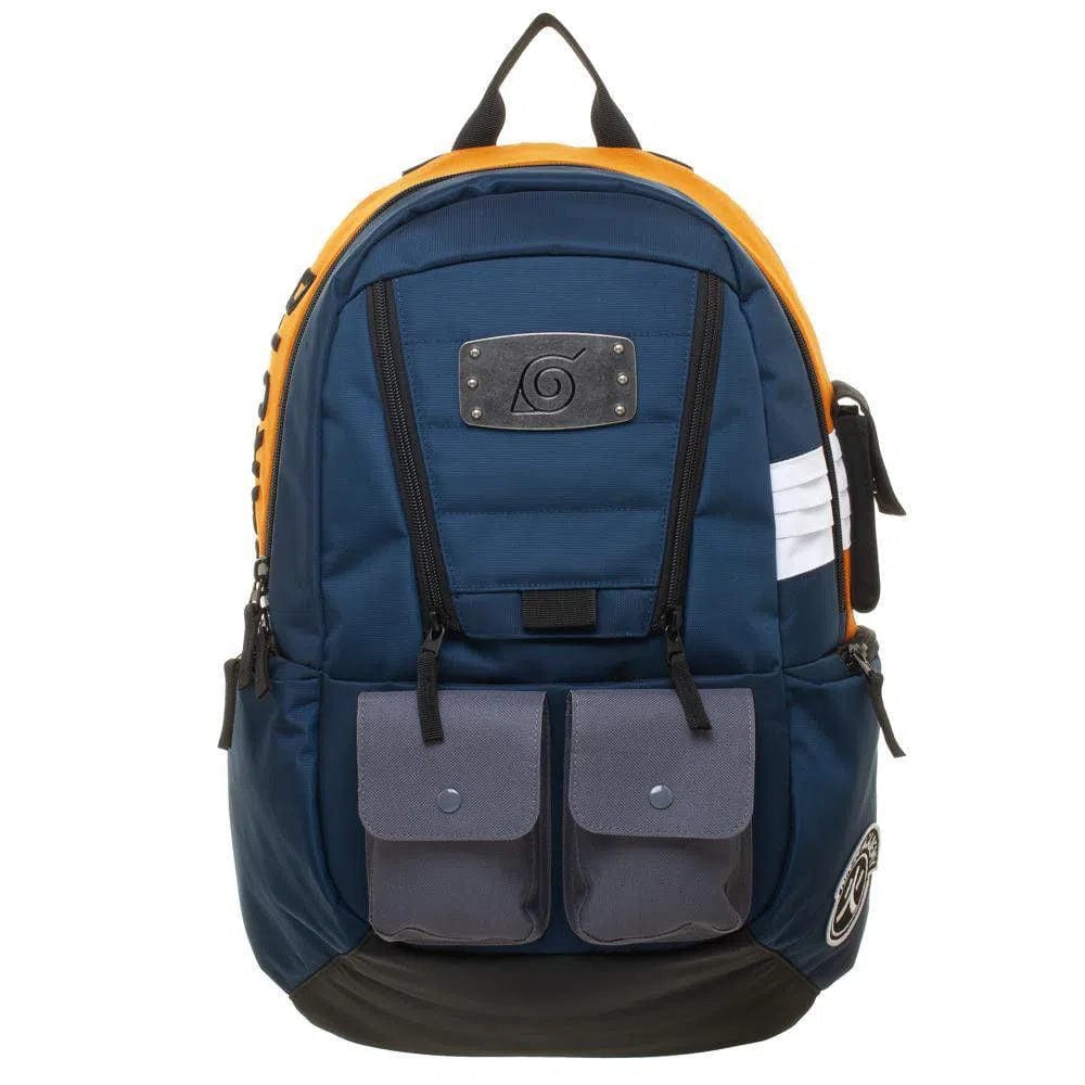 Naruto - Hidden Leaf Ninja Utility Laptop Backpack - Bioworld — Poggers