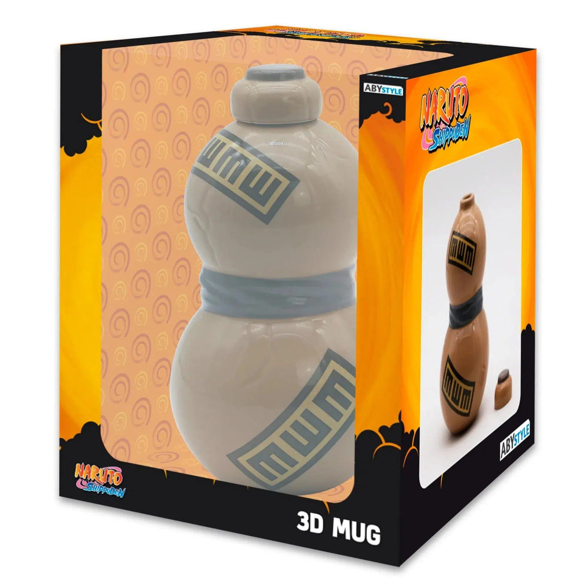 Naruto Shippuden - Gaara's Gourd Sculpted 3D Mug (Ceramic, 11.8 oz ...