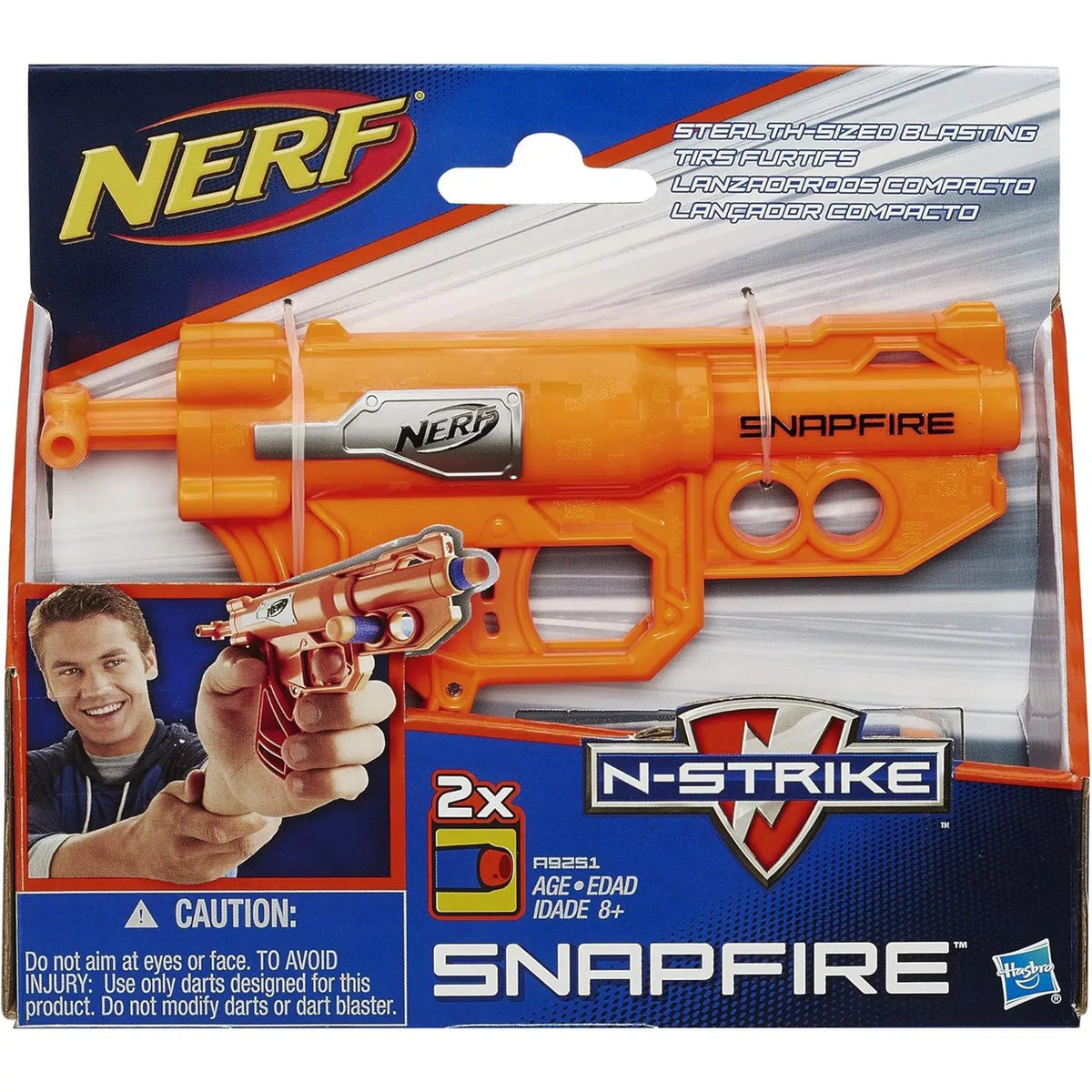 Nerf - Snapfire Foam Dart Toy Gun - Hasbro - N-Strike Series — Poggers