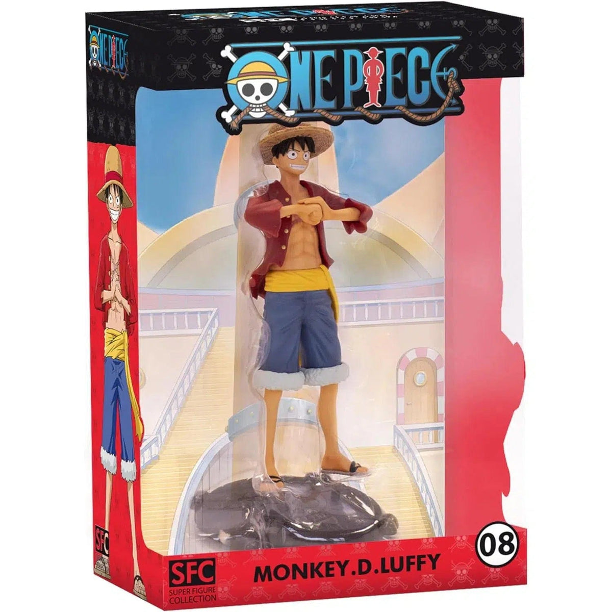 One Piece - Monkey D. Luffy Figure - ABYstyle - Super Figure Collectio ...