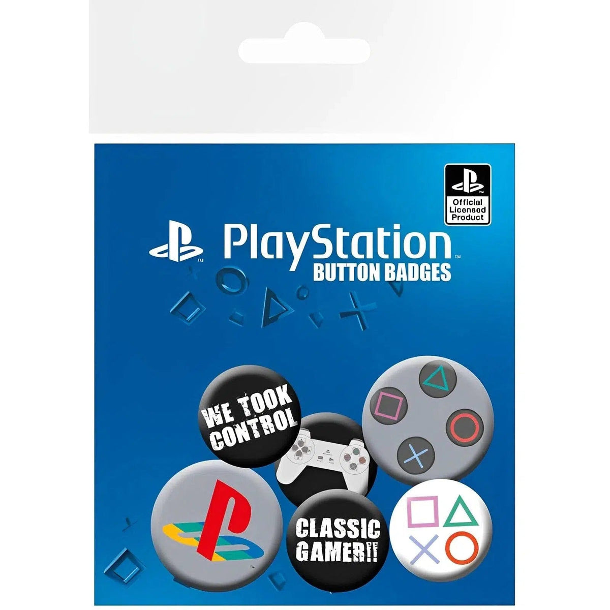 PlayStation - Logo & Buttons Pin Badge Pack - ABYstyle — Poggers