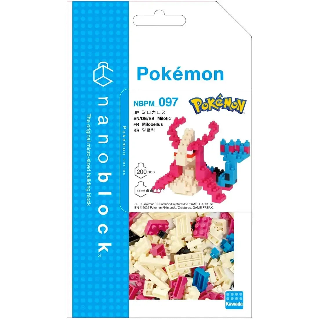 Pokémon - Milotic Figure Building Set - Nanoblock (097) — Poggers