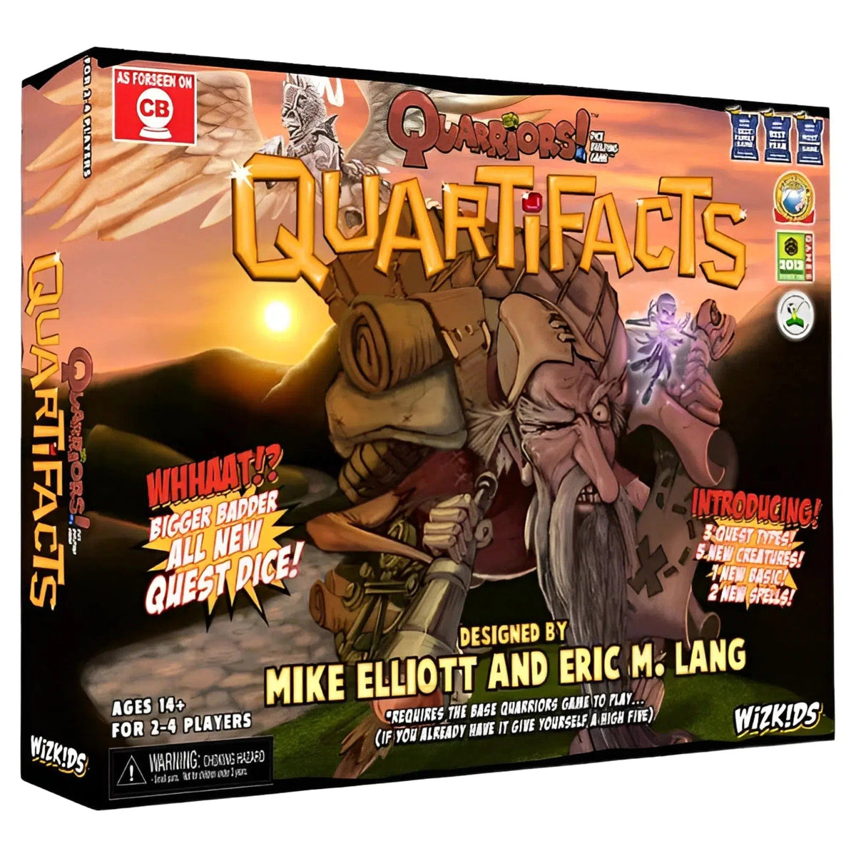 Quarriors! Quartifacts - Dice Game (Expansion Pack) - WizKids — Poggers