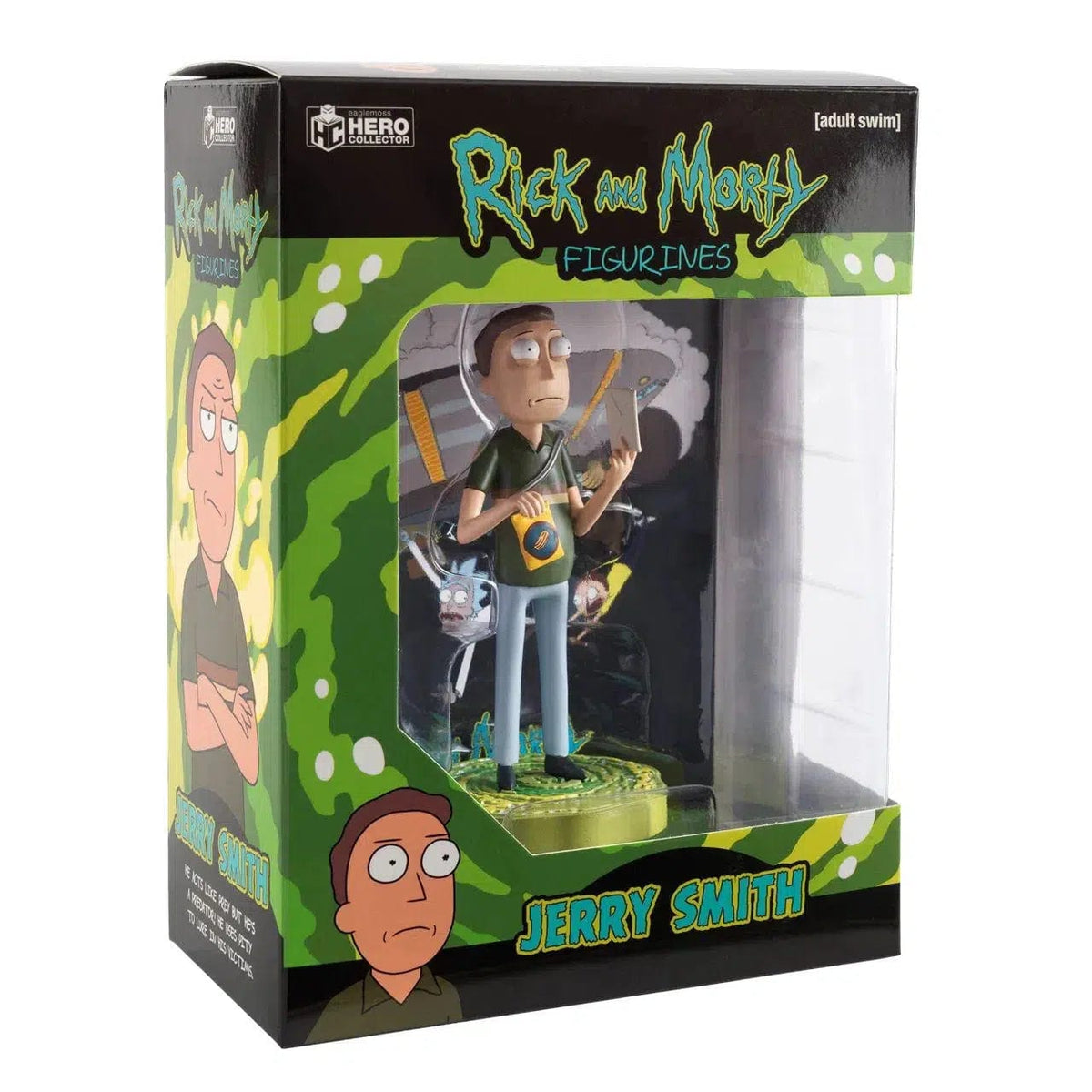 Rick and Morty - Jerry Smith Figure - Eaglemoss - Hero Collector — Poggers