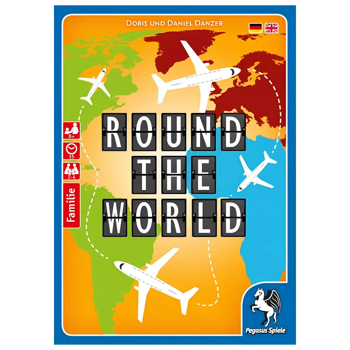 Round the World - Card Games - Pegasus Spiele — Poggers
