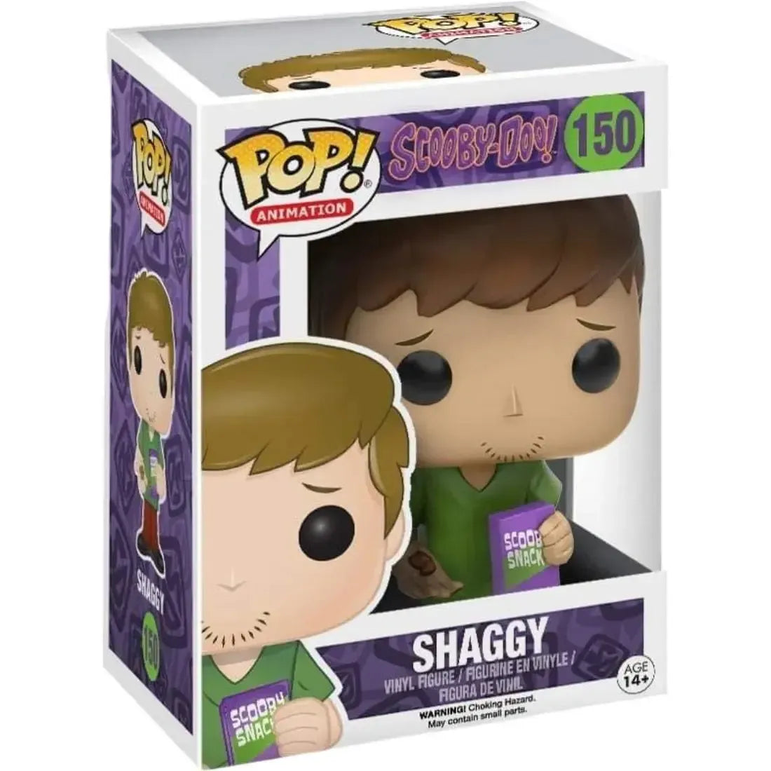 Scooby-Doo Shaggy Rogers Funko Pop Animation Figure (3.75") — Poggers