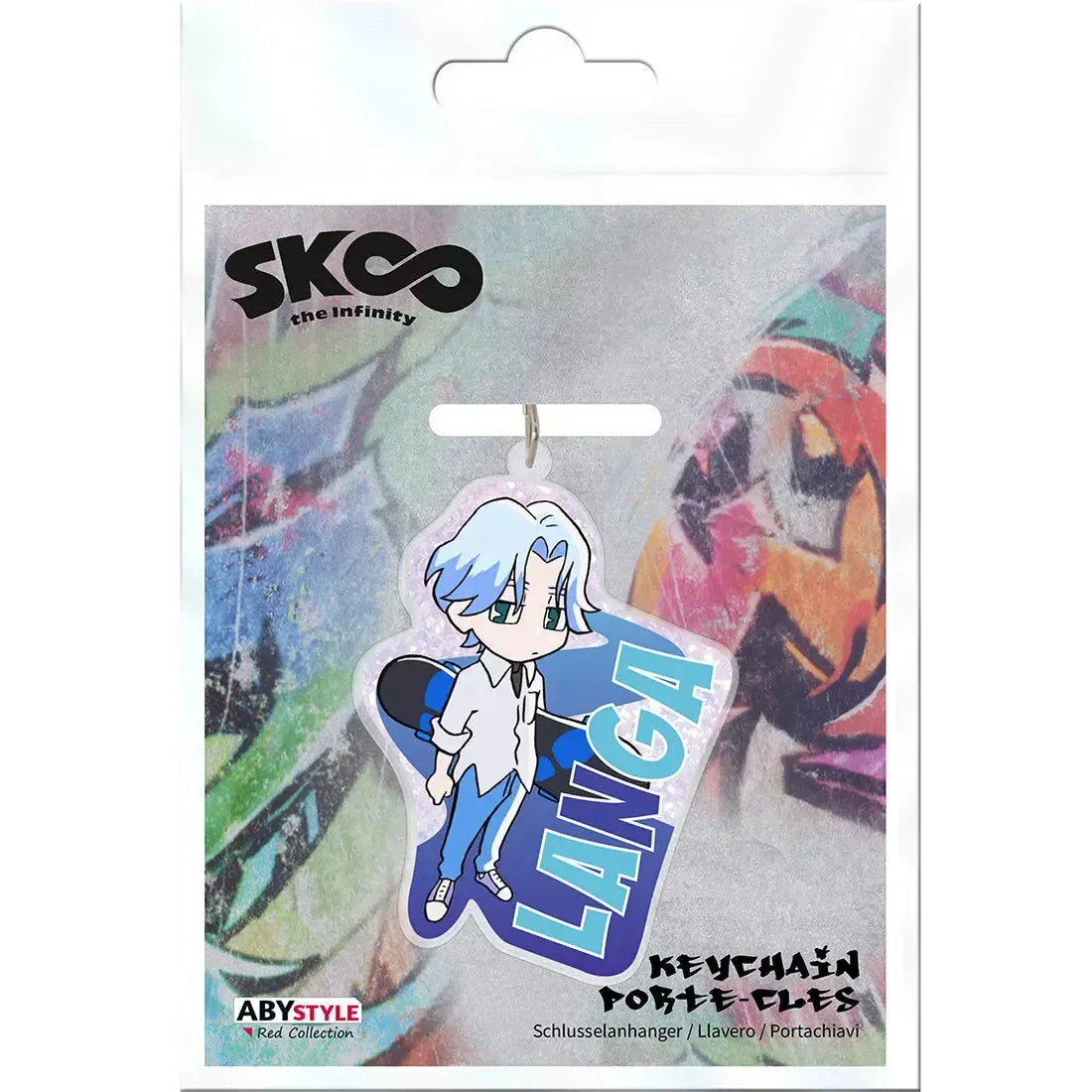 Sk8 The Infinity Chibi Langa Keychain (2", Acrylic) ABYstyle — Poggers