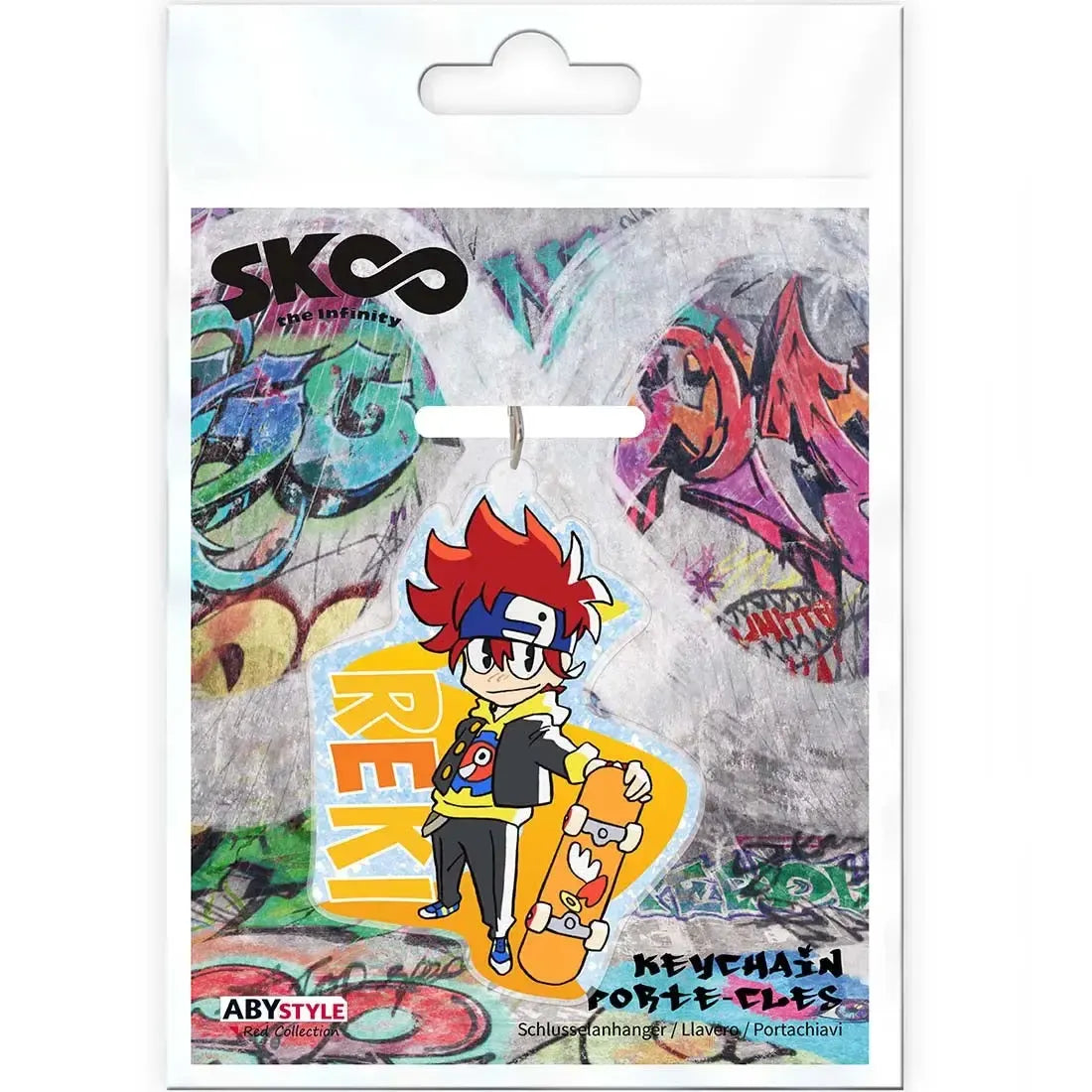 Sk8 The Infinity - Chibi Reki Keychain (2.25", Acrylic) — Poggers