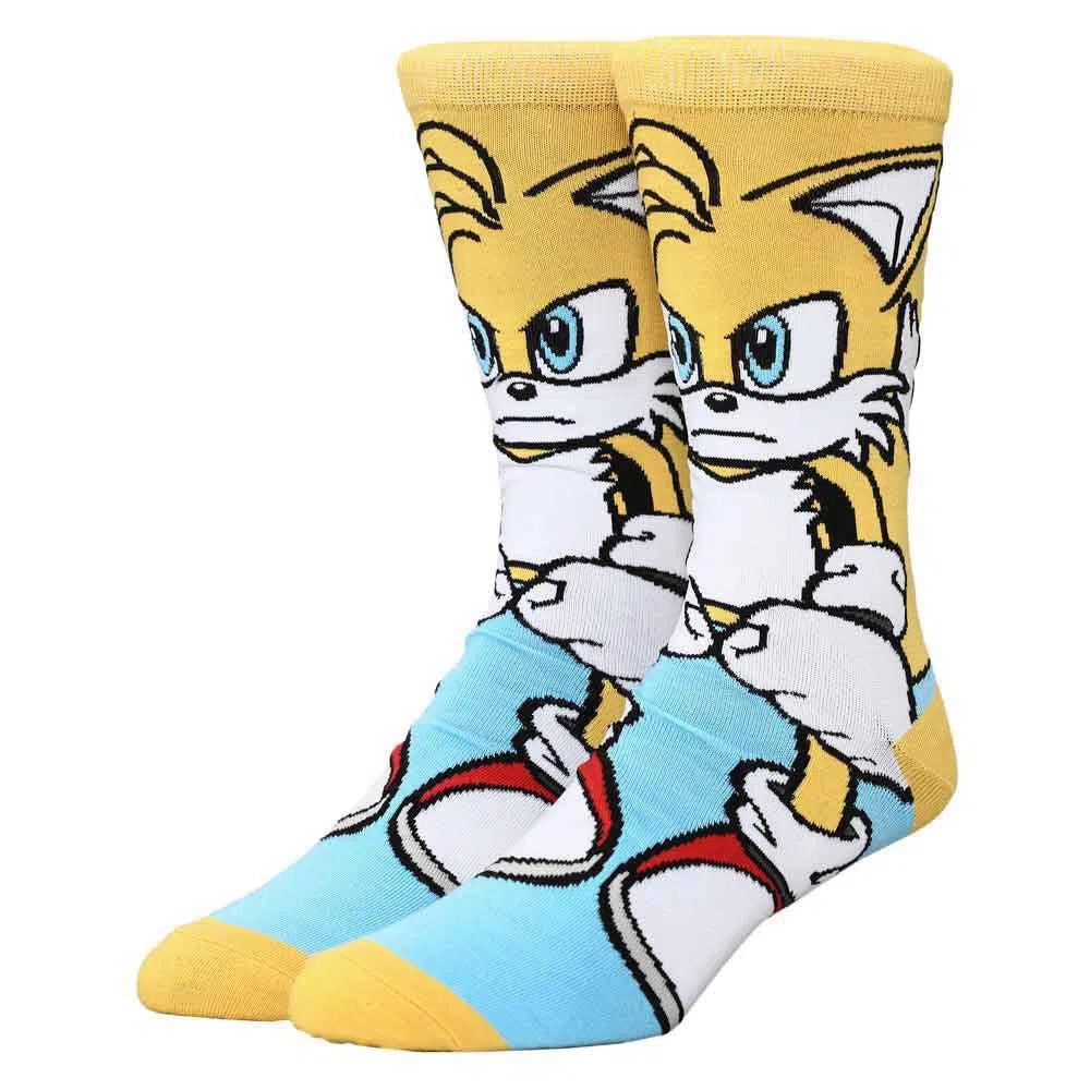 Sonic the Hedgehog - Tails Character Crew Socks - Bioworld - Animigos ...