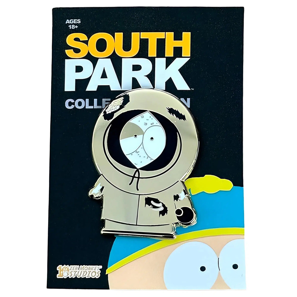 South Park - Zombie Kenny Pin Badge (Enamel, 2") - Zen Monkey Studios ...