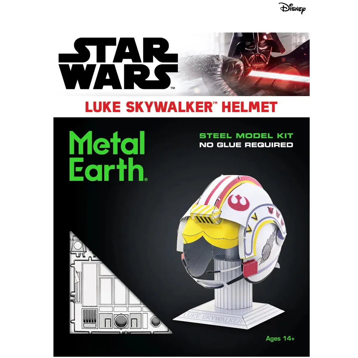 Star Wars - Luke Skywalker Helmet Model - Metal Earth series — Poggers