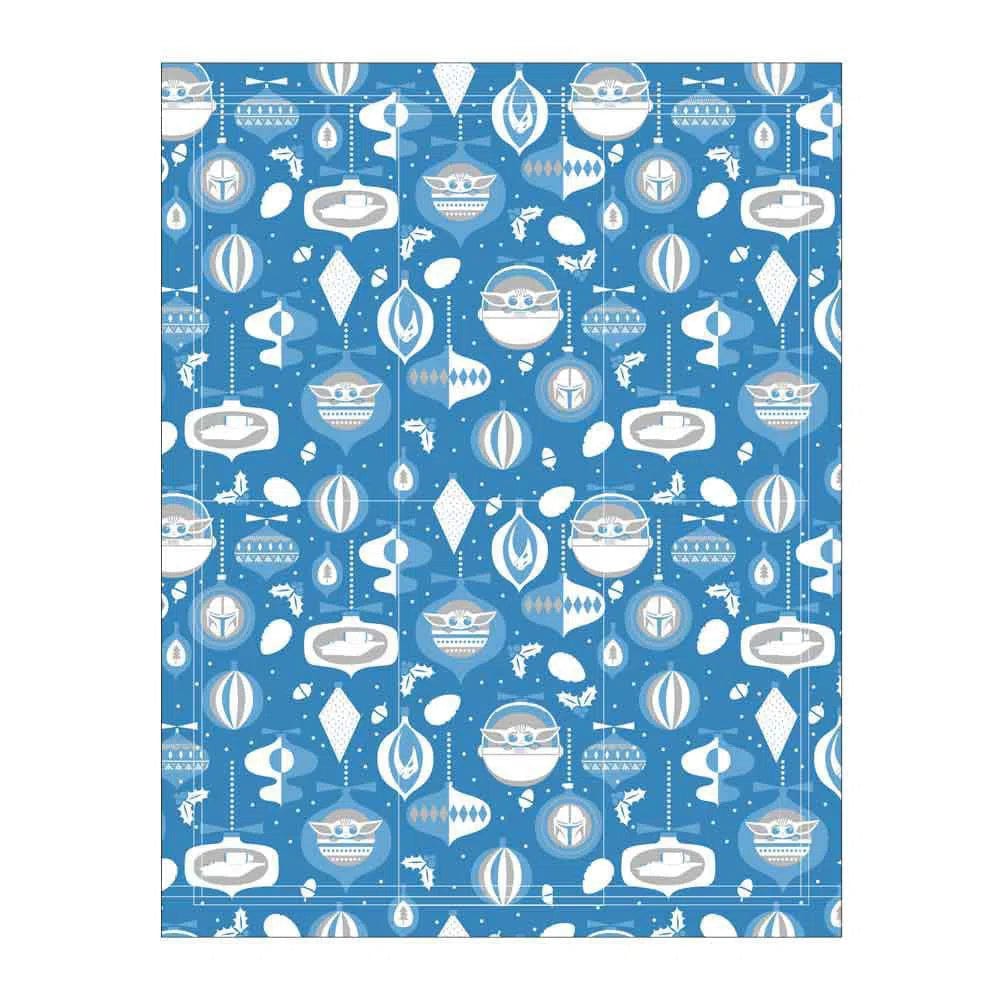 Star Wars: The Mandalorian - Grogu Christmas Holiday Tea Towel (Blue ...