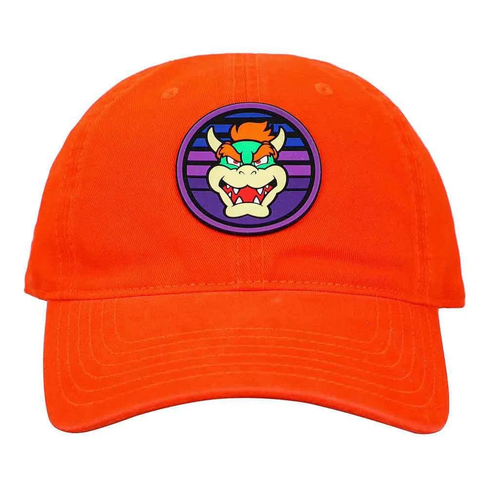 Super Mario - Bowser Embroidered Hat (Orange) - Bioworld — Poggers