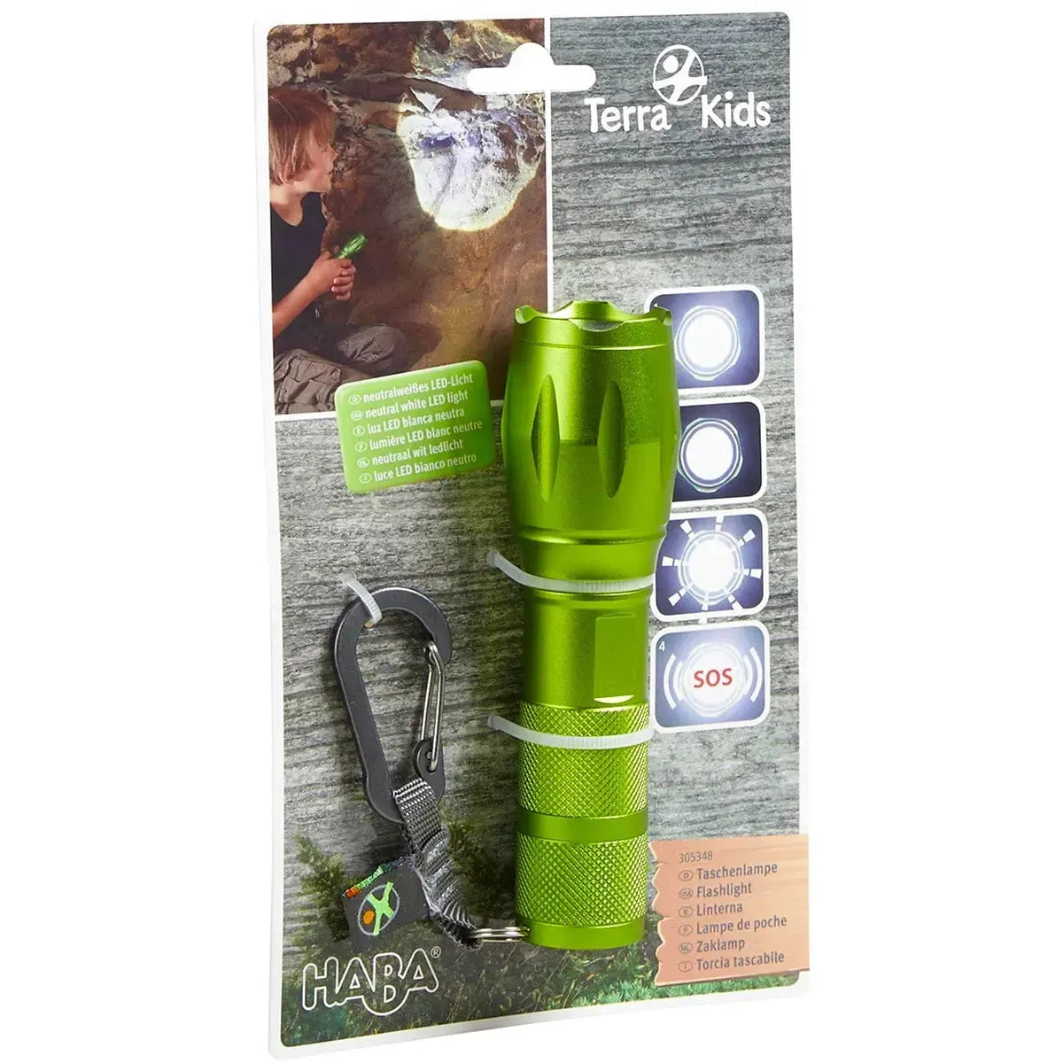 Terra Kids - Children's 4-Way Flashlight Outdoors Toy - HABA — Poggers
