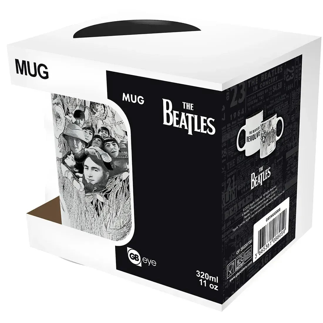 The Beatles Revolver Album Cover Ceramic Mug (11 oz.) — Poggers