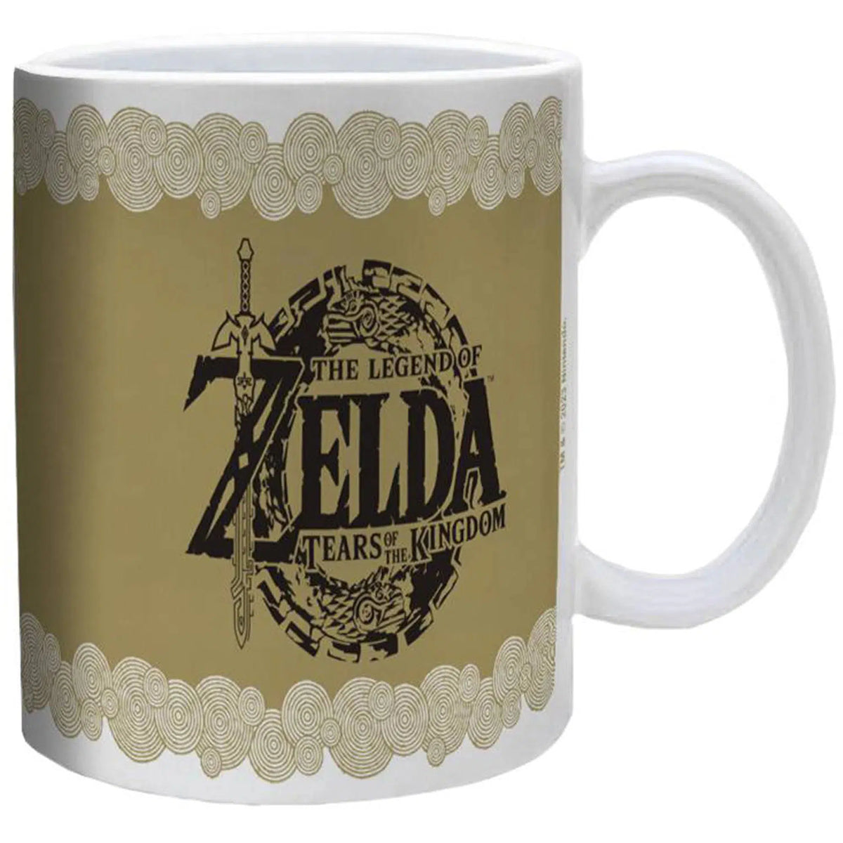 The Legend of Zelda: Tears of the Kingdom - Master Sword & Logo Mug (C ...