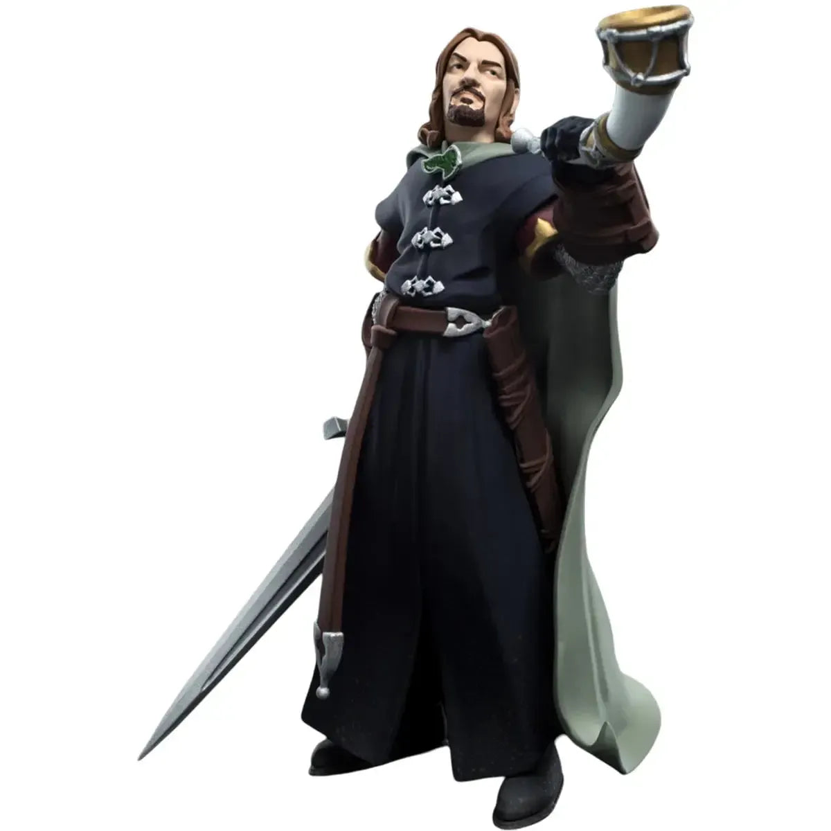 LOTR: Boromir with Horn of Gondor Figure - Weta - Mini Epics — Poggers