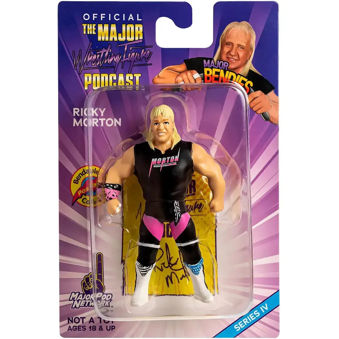 [WWF x WCW] - Ricky Morton Figure (5") - Major Bendies - IV — Poggers