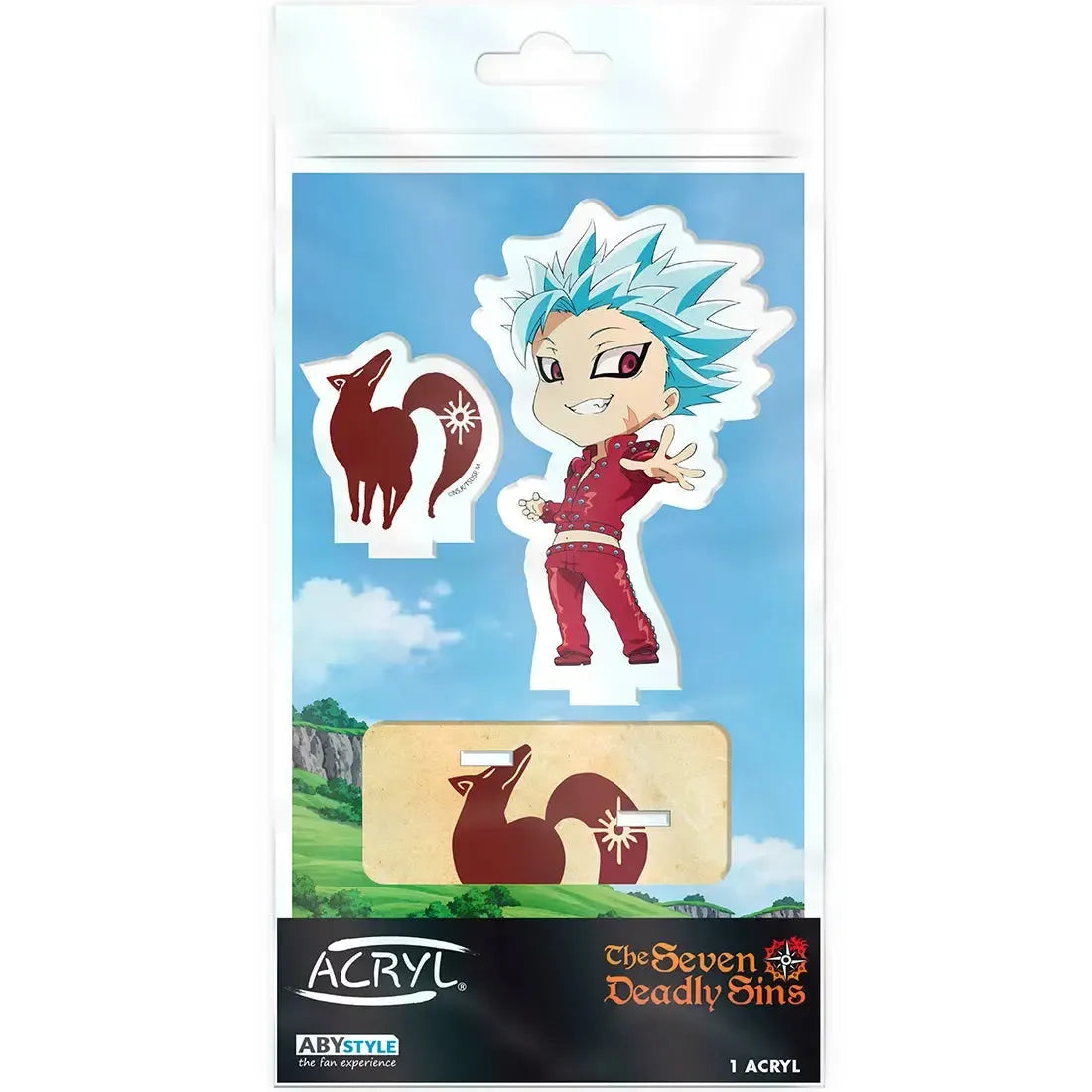 Seven Deadly Sins Chibi Ban 3.5" Acrylic Standee by ABYstyle — Poggers