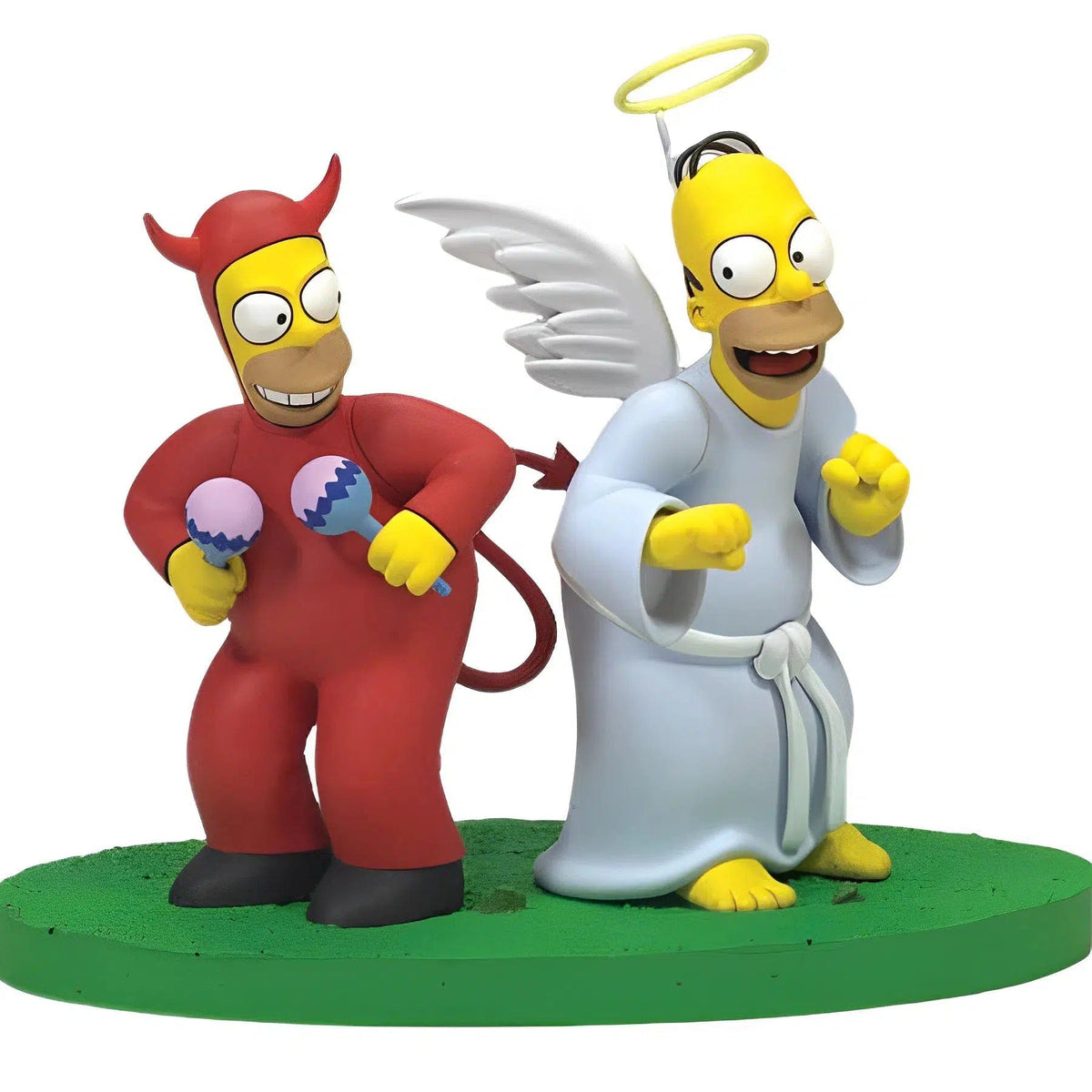 The Simpsons - Good/Evil Homer Action Figure - McFarlane Toys - Series ...